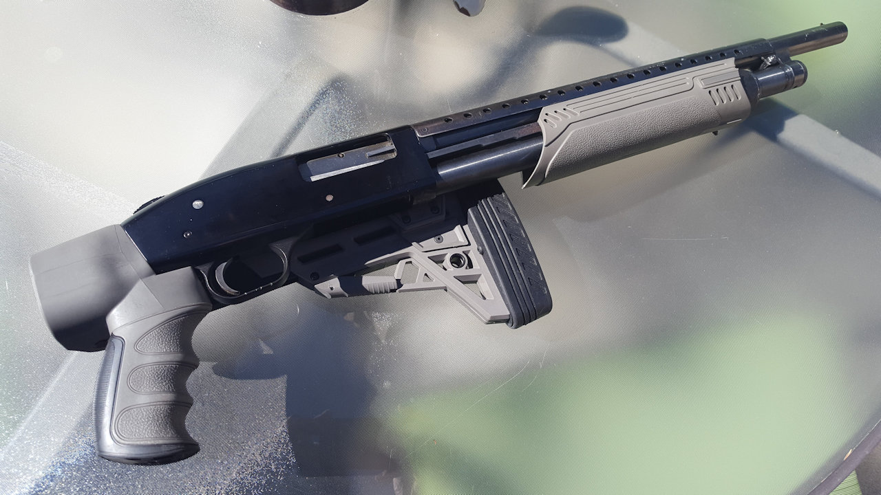 ATI Strikeforce Side-Folding Shotgun Stock and Forend - Calguns.net